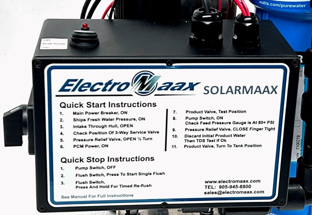 Electromaax Basic Electronic Panel - Marine Smart Energy